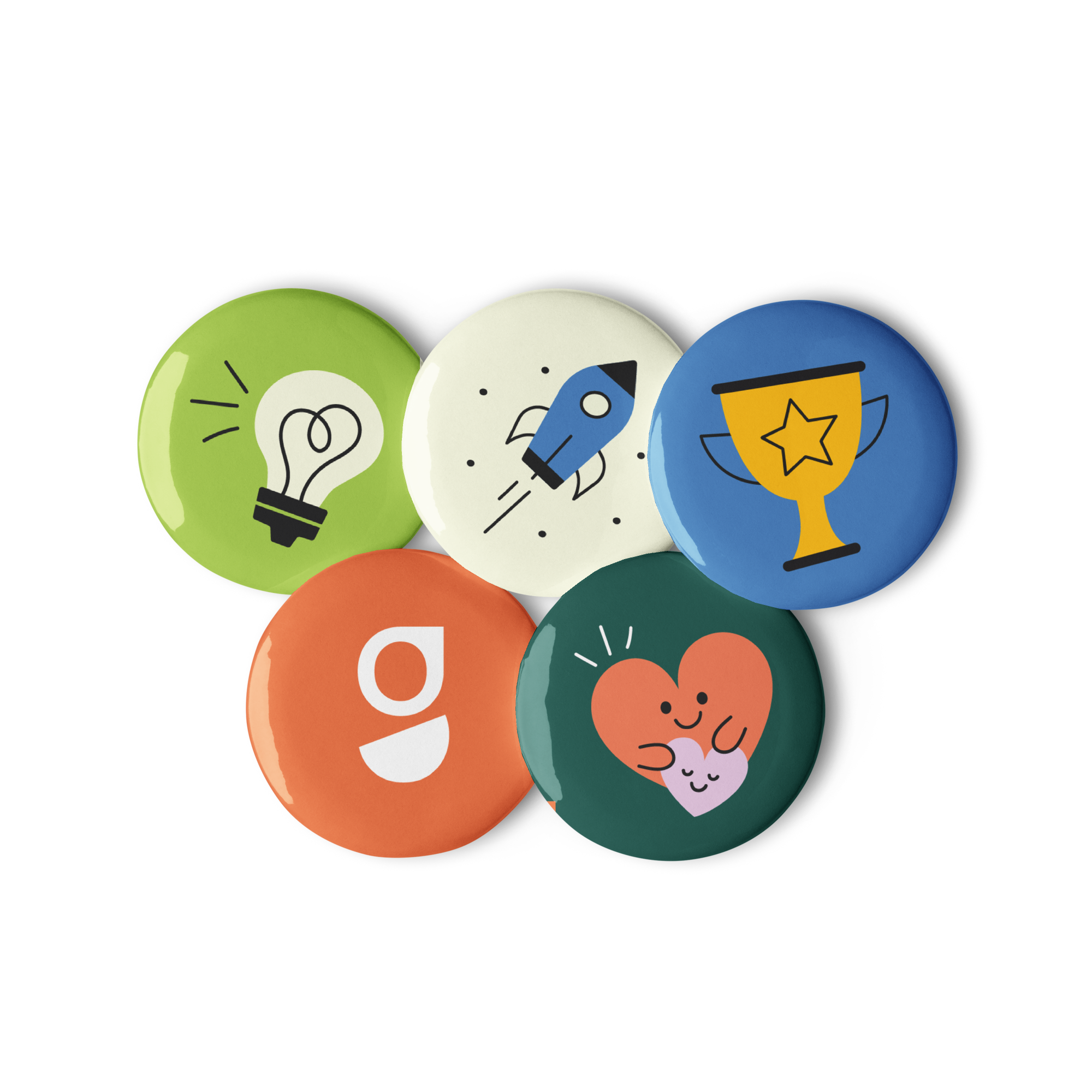 Quest & Conquer Pin Button Set – Haus of Goose